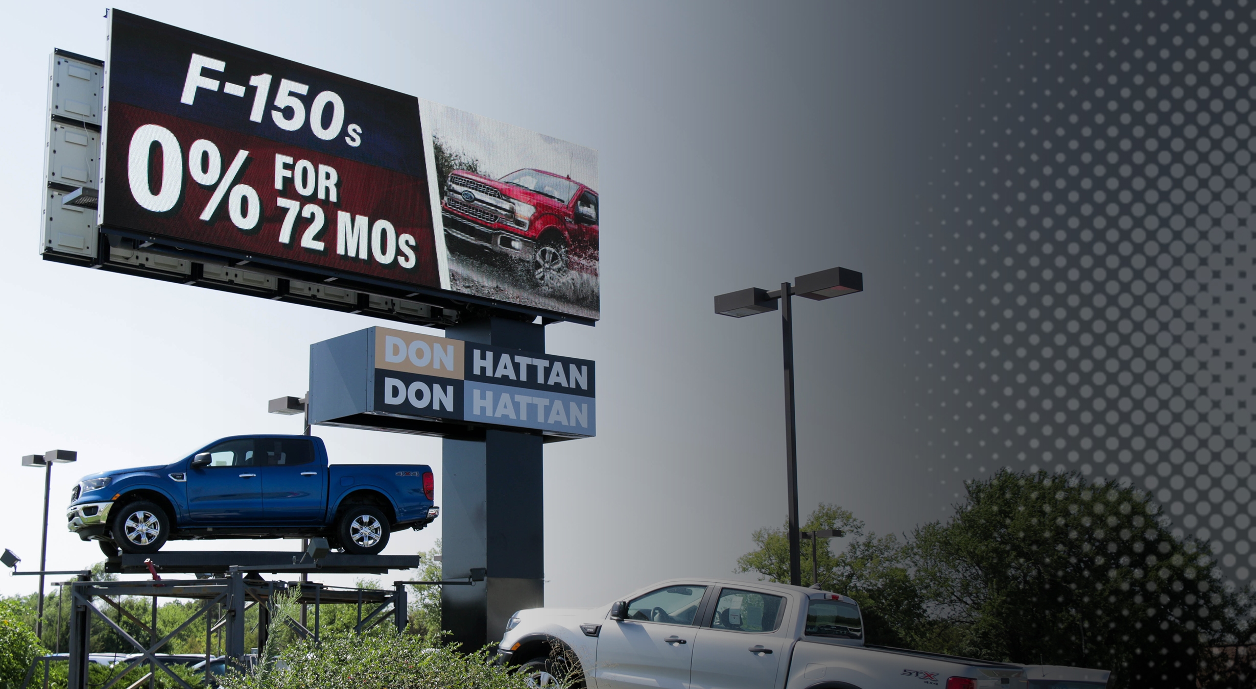 LED Digital Signage for Automotive Dealership.